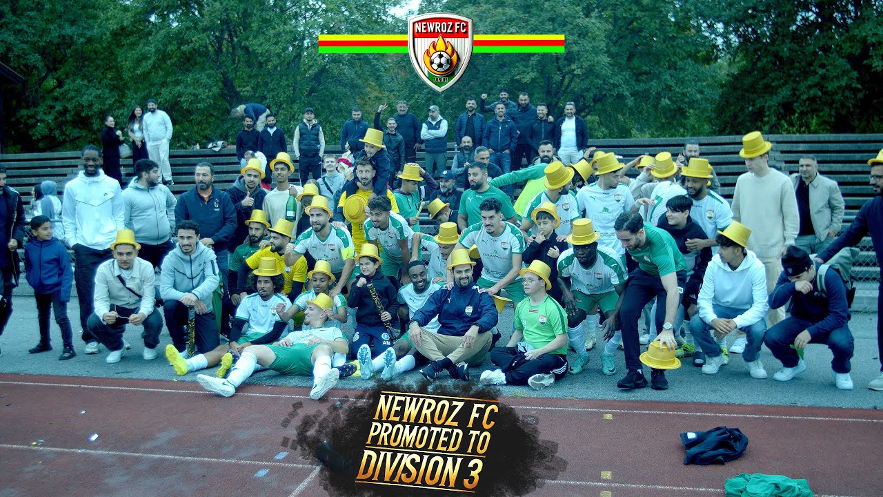 Newroz FC have been promoted to Division 3!!! - YouTube