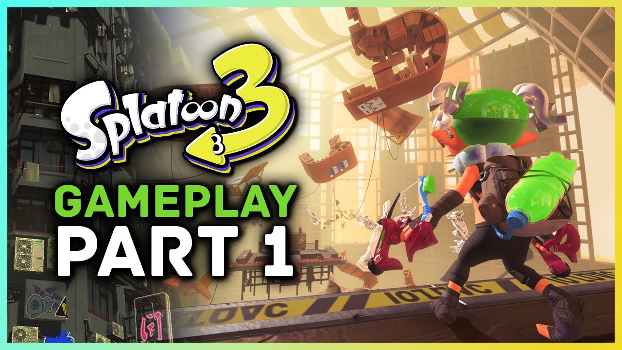 Splatoon 3 Gameplay Part 1 - Return Of The Mammalians - YouTube
