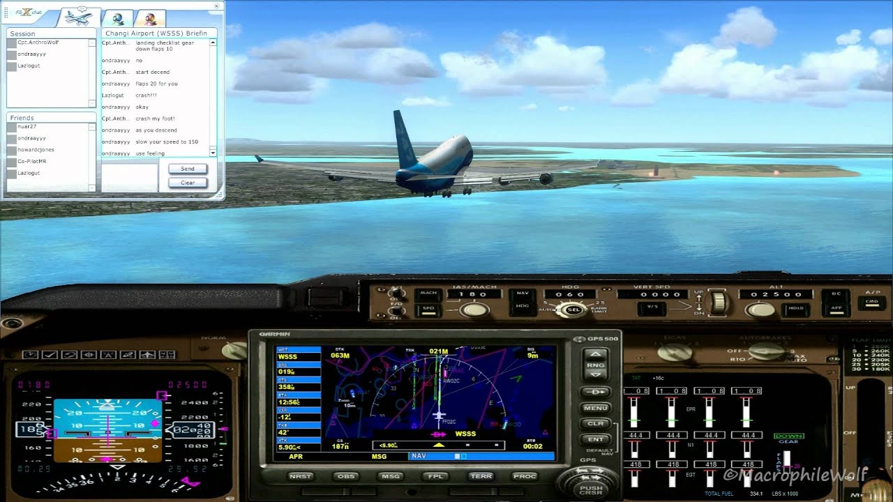 Fsx Multiplayer Gameplay. - YouTube