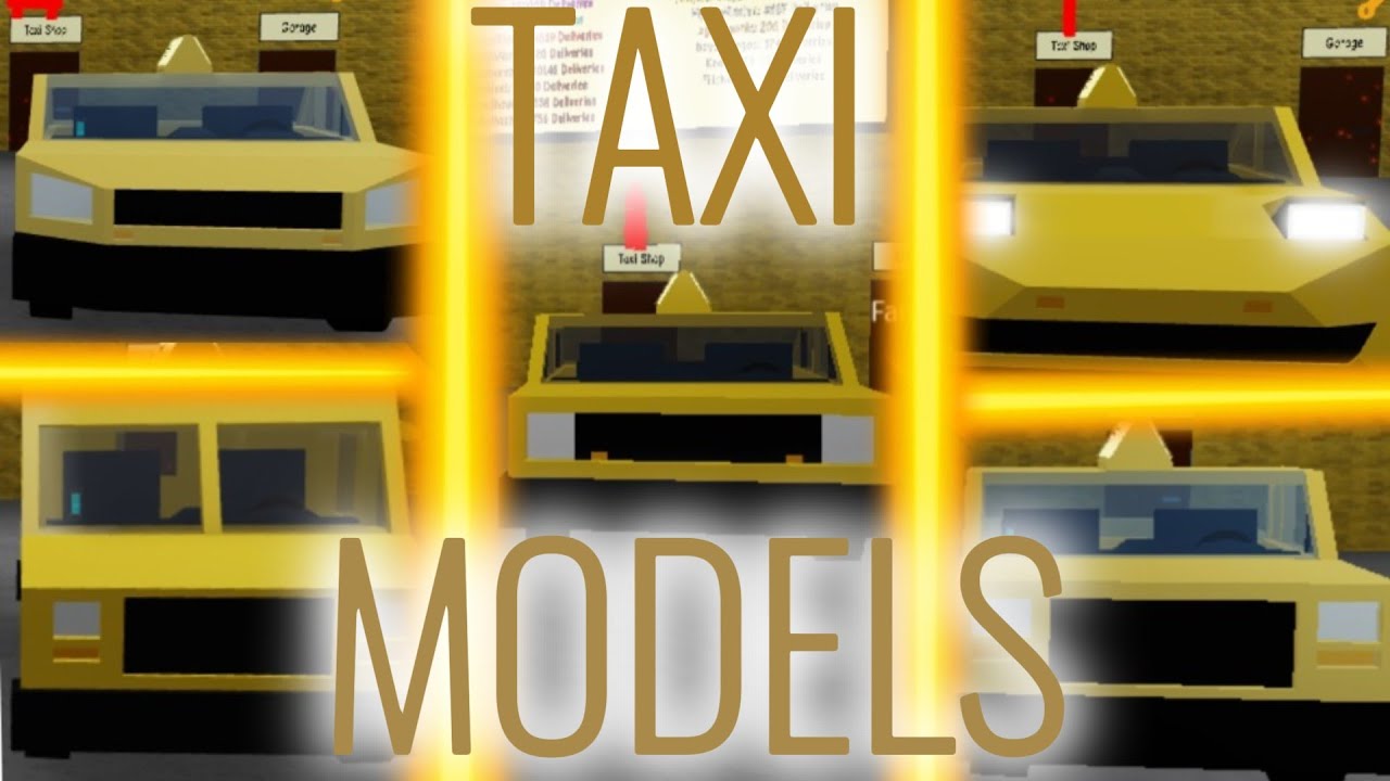 Taxi Simulator 2 - Showcasing Taxi Models [ROBLOX] - YouTube