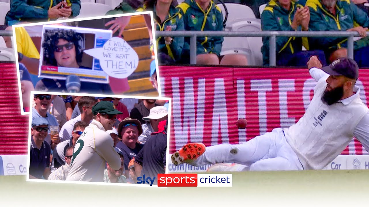 The FUNNIEST moments from the third Men's Ashes Test 😂 - YouTube