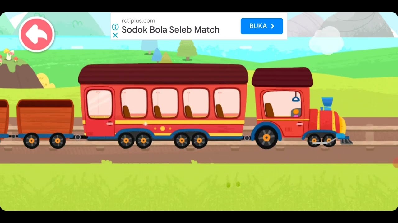 baby bus, permainan kereta anak panda - YouTube