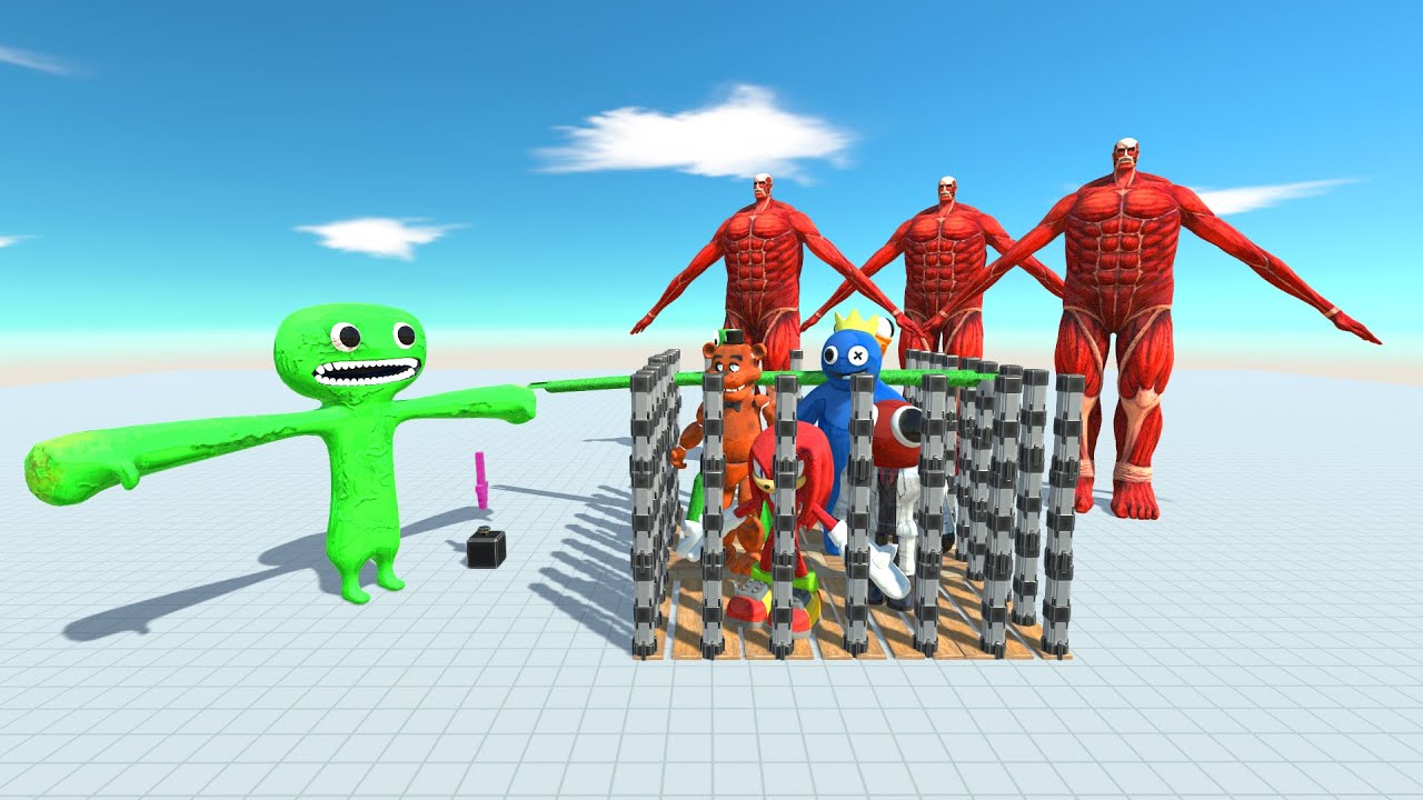 Jumbo Josh rescue Titan victory comrades - Animal Revolt Battle ...