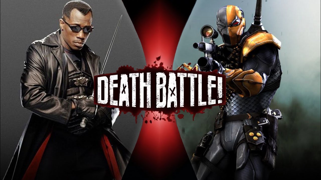 Blade vs deathstroke | blood battle - YouTube