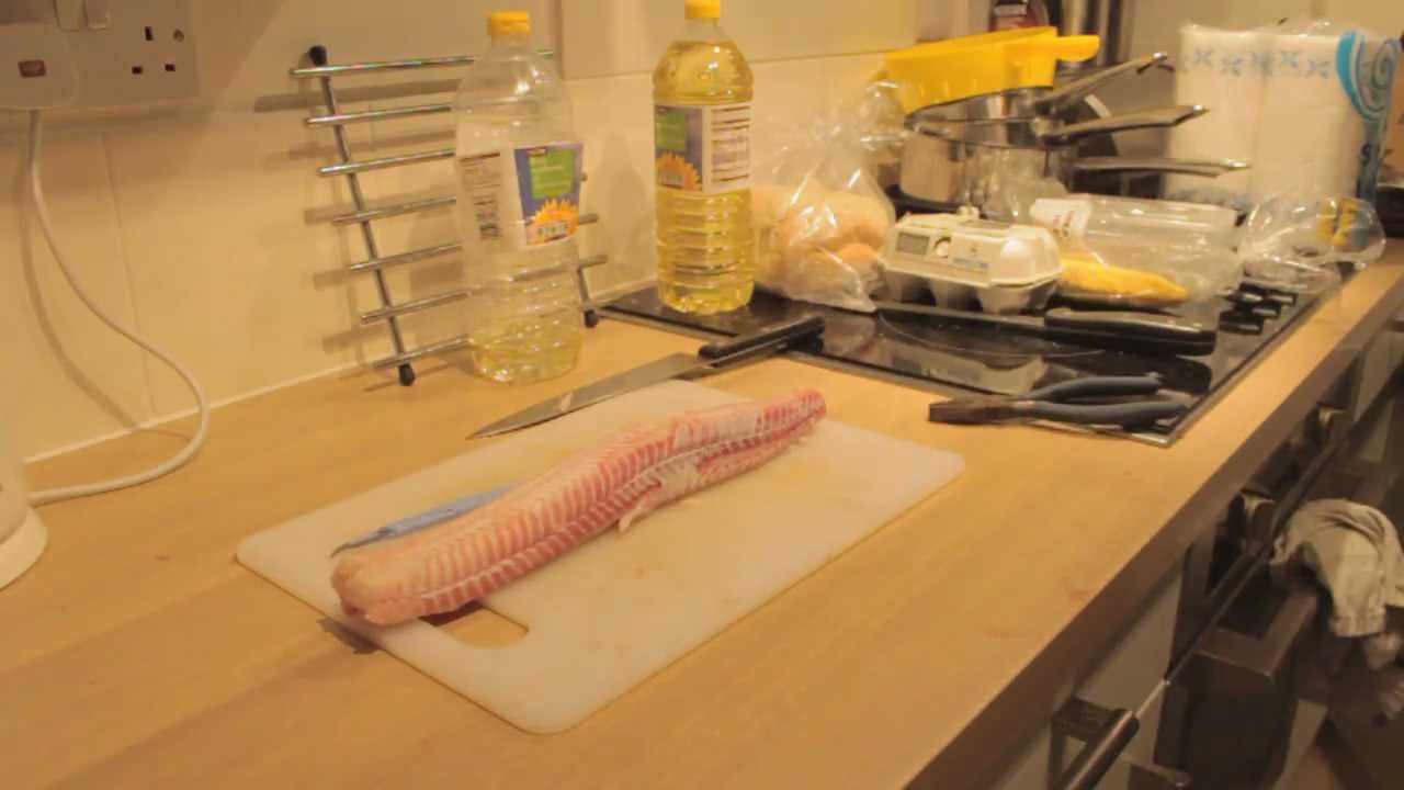 How to skin a dogfish - YouTube
