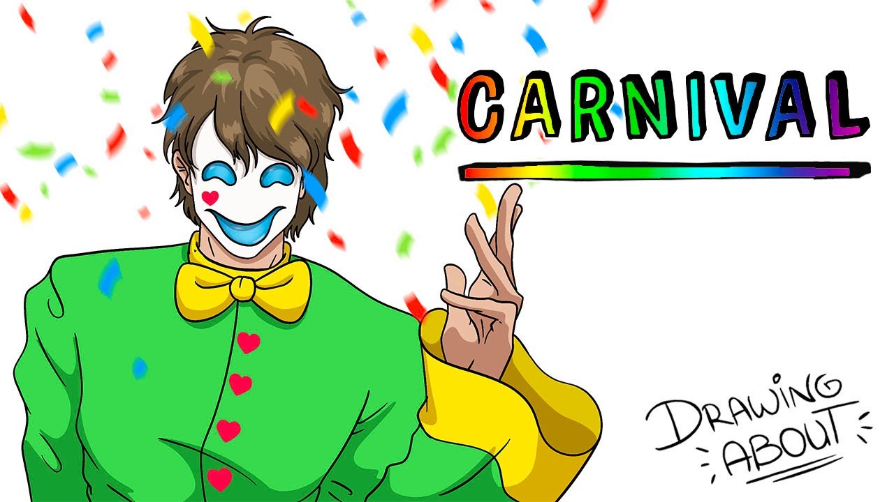 CARNIVAL, HAPPYPASTA DE MASKY | Draw My Life - YouTube