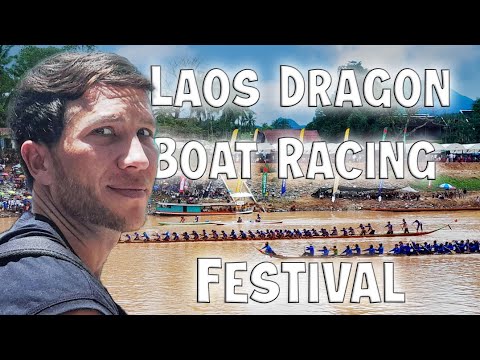 Boat Racing FESTIVAL Brings LAOS Together 🚣🏻‍♂️🇱🇦 Luang Prabang 2025 ...