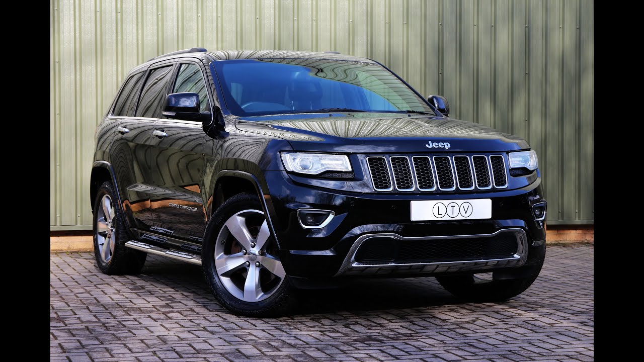 2014/64 Jeep Grand Cherokee 3.0 V6 CRD Overland - Panoramic sunroof & heated wood lth steering ...