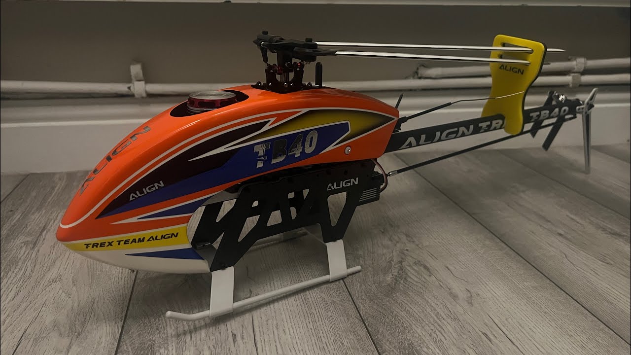 First flight with the Align TB40 - Ben Thornley - YouTube