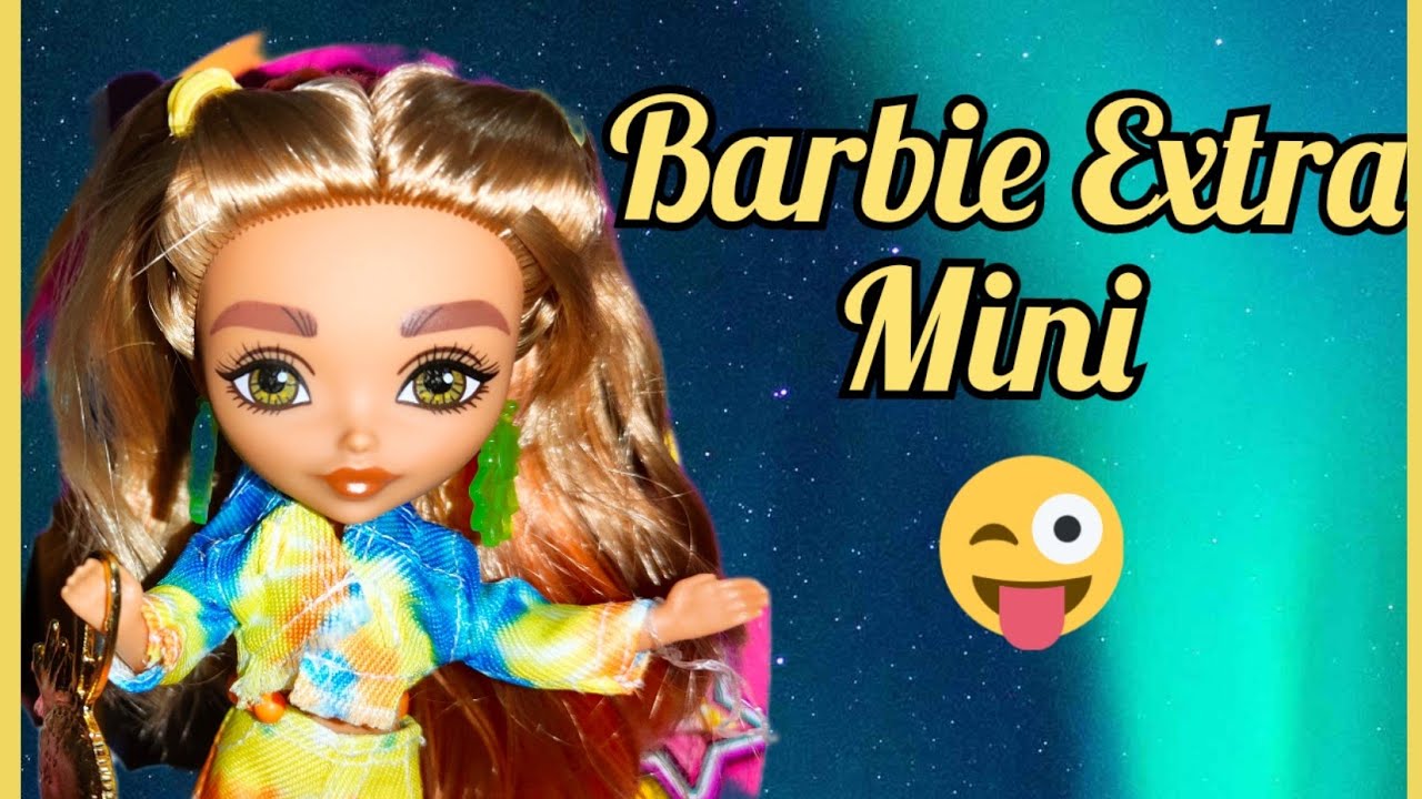 Barbie extra mini , Review and Unboxing - YouTube