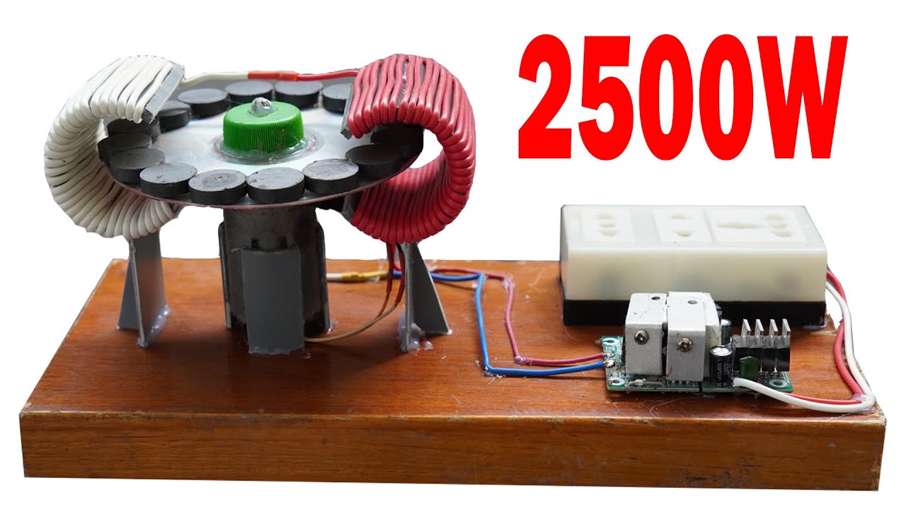 How I Generate Huge Electrical Energy With A Tiny Source Of Energy ...
