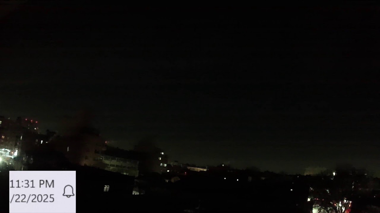 The North sky 1-22 2025 1 til ...../ more recorded timelapse on channel ...