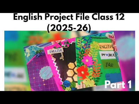 English Project File Class 12 (2025-26)|The Rattrap Class XII English ...