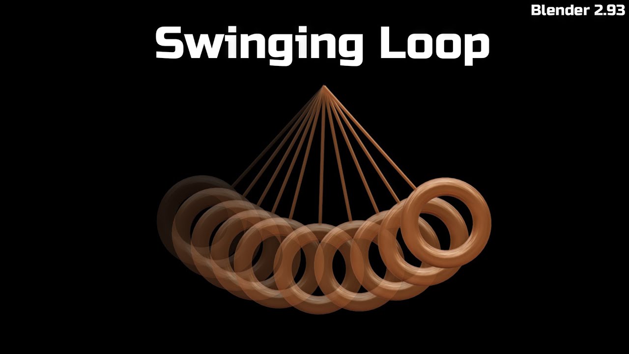 Swinging loop animation | Blender 2.93 Beginners tutorial - YouTube