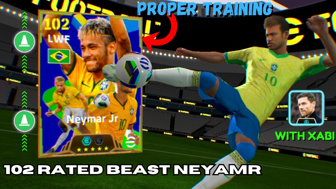 Purchase Neymar Jr Pack and Train 102 rated Neymar In eFootball 2025 ...