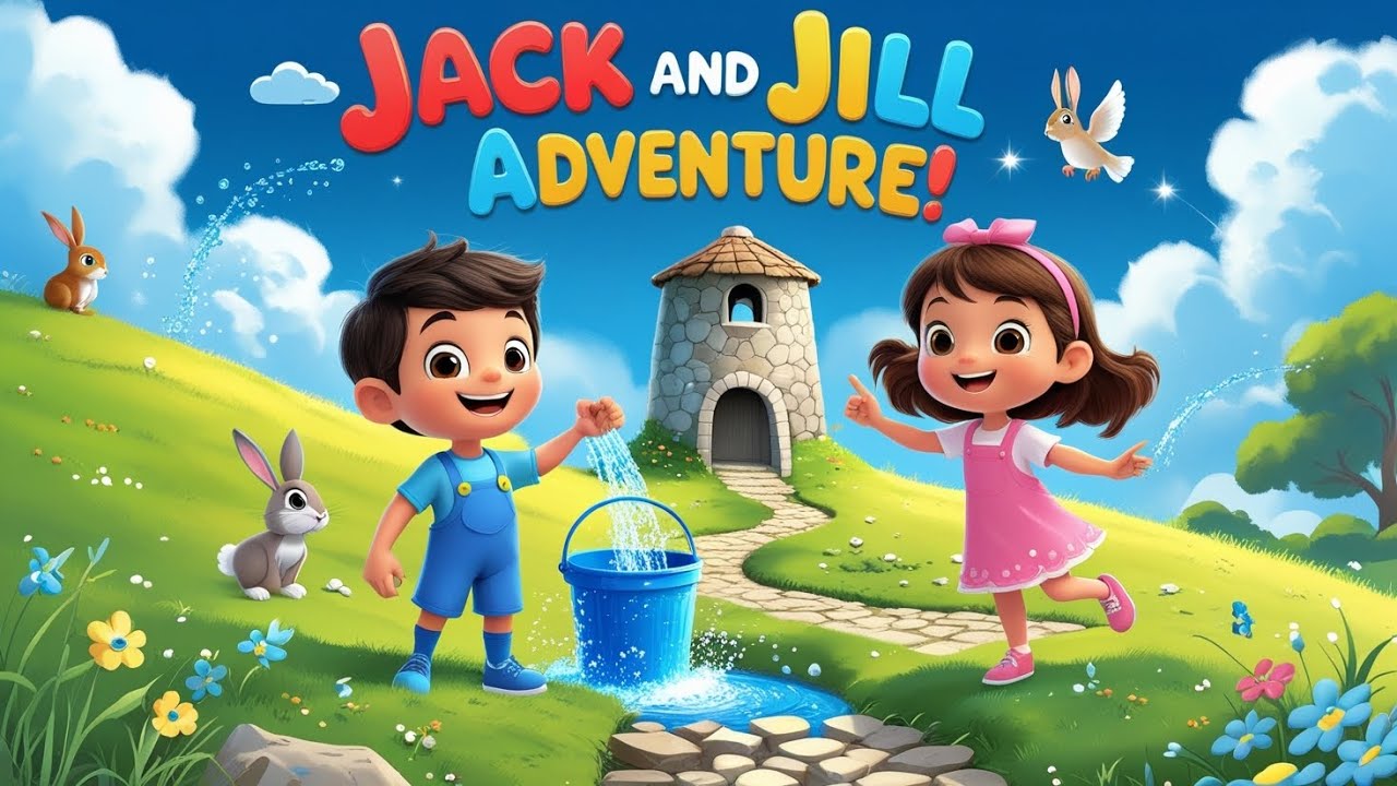 Jack and Jill Went Up the Hill | Nursery Rhymes & Kids Songs - YouTube