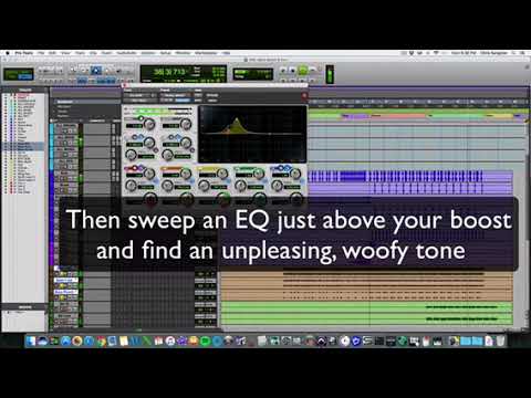 Bass Boost EQ (Pro Tools Mixing Tutorial) - YouTube