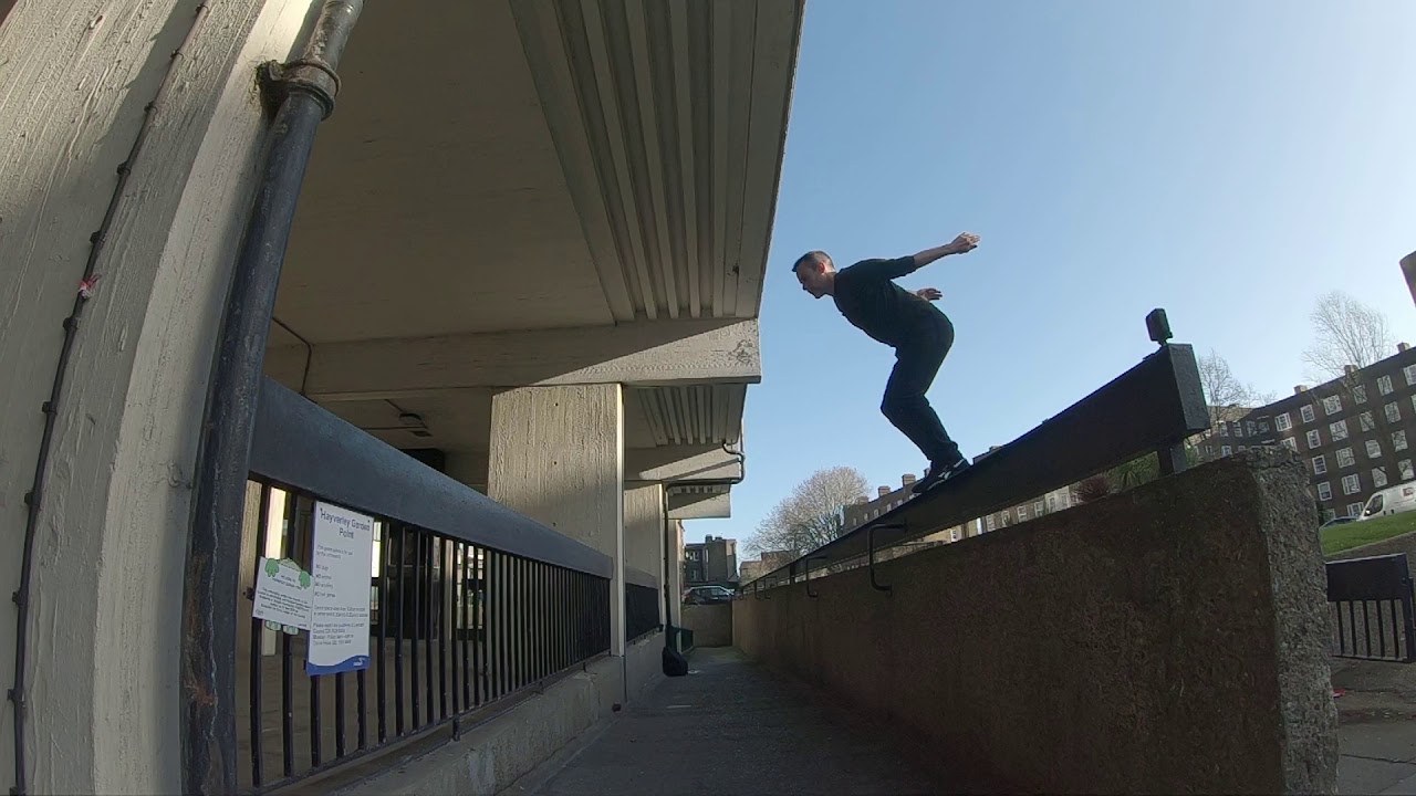 Jumping - Precision Jump - Side View - SlowMo - YouTube