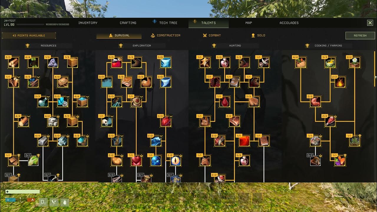 Icarus Tech Points Cheat And Talent Points Cheat - YouTube