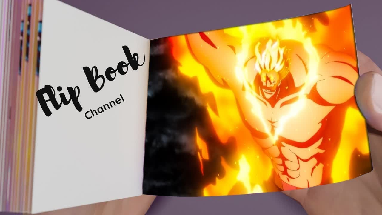 Flip Book - Escanor The One Ultimate & Sins Vs. Demon King Nanatsu no ...