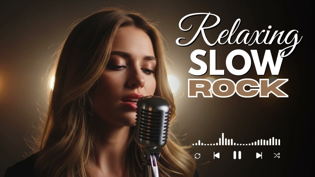 [POP ROCK Relax] Slow Rock Music 🎧 | Cozy music/Chill/ For work/ Ballad ...