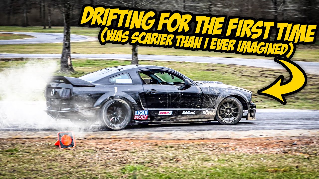 Drifting For The First Time (Was Scarier Than I Ever Imagined) - YouTube