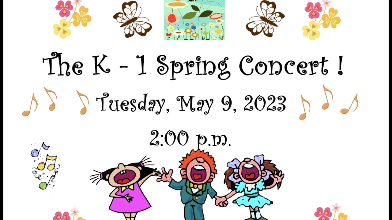 BRES 2022/2023 Kinder/1st Grade Show - May 9th, 2023 @ 2:00 PM - YouTube