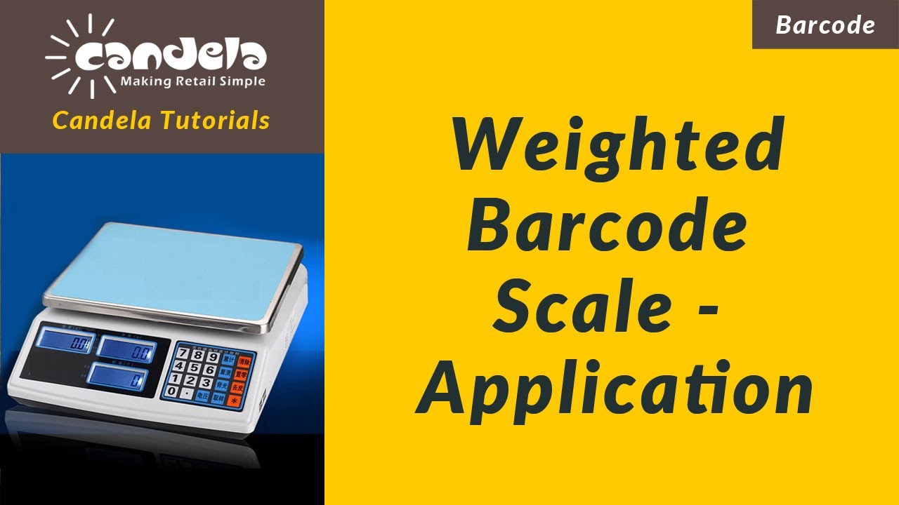 Retail Software: Weighted Barcode Scale Application - YouTube