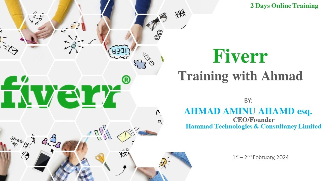 Fiverr Training with Ahmad Day 2 - YouTube