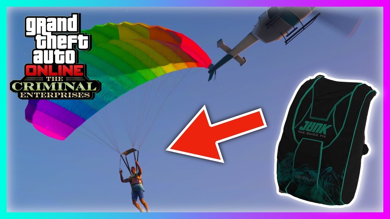 EVENT PARACHUTE DISPONIBLE GTA ONLINE - YouTube