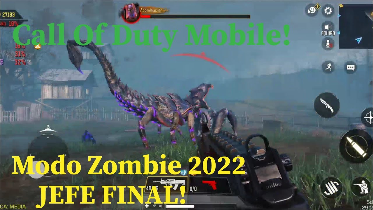 Call Of Duty Mobile! Modo Zombie 2022 Modo Normal #callofdutymobile #zombie #callofdutywarzone # ...