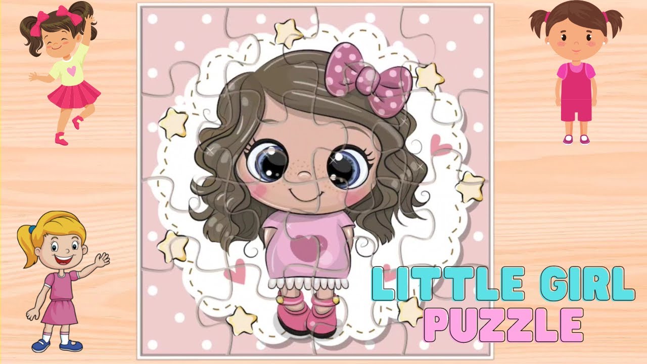 Puzzle Toys for Kids | Puzzle Game for Kids | Little Girl Puzzle for ...