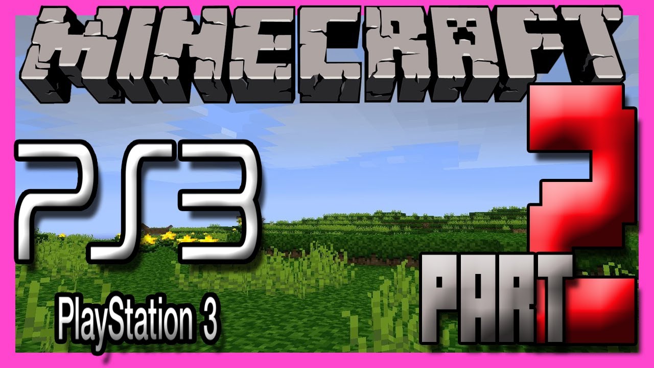 Minecraft Ps3 Edition Multiplayer Gameplay Part 2 - TO THE CAVE! - YouTube