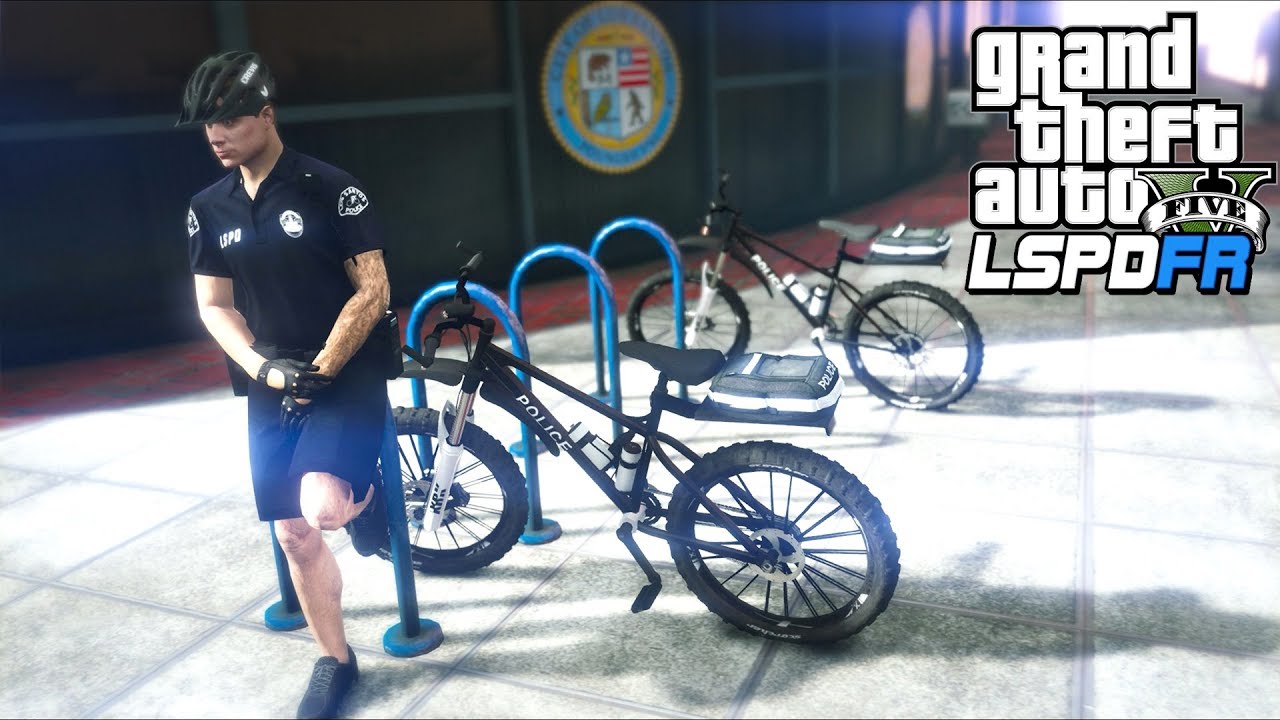 GTA 5 - LSPDFR Ep475 - New Police Bike Stations!! - YouTube