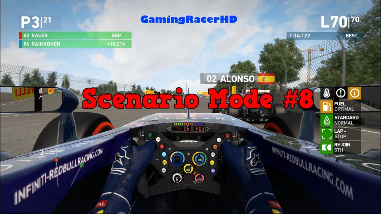 F1 2014 - Scenario Mode #8 - Off With A Bang! (1080p HD) - YouTube