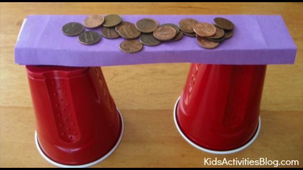 Atlas STEM video 2: Engineering challenge - can your bridge hold 100 ...