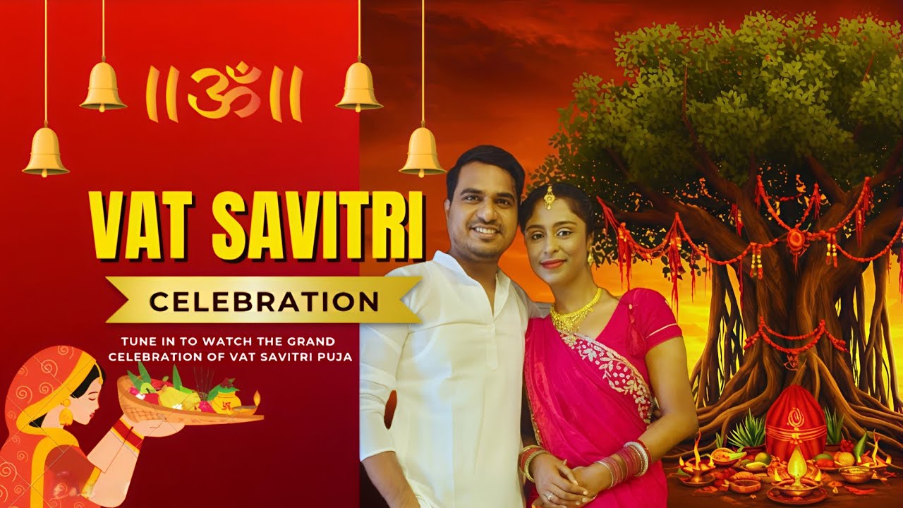 Vat Savitri Puja Vrat 2025 Vlog - Real Puja Moments, Banyan Tree Ritual ...