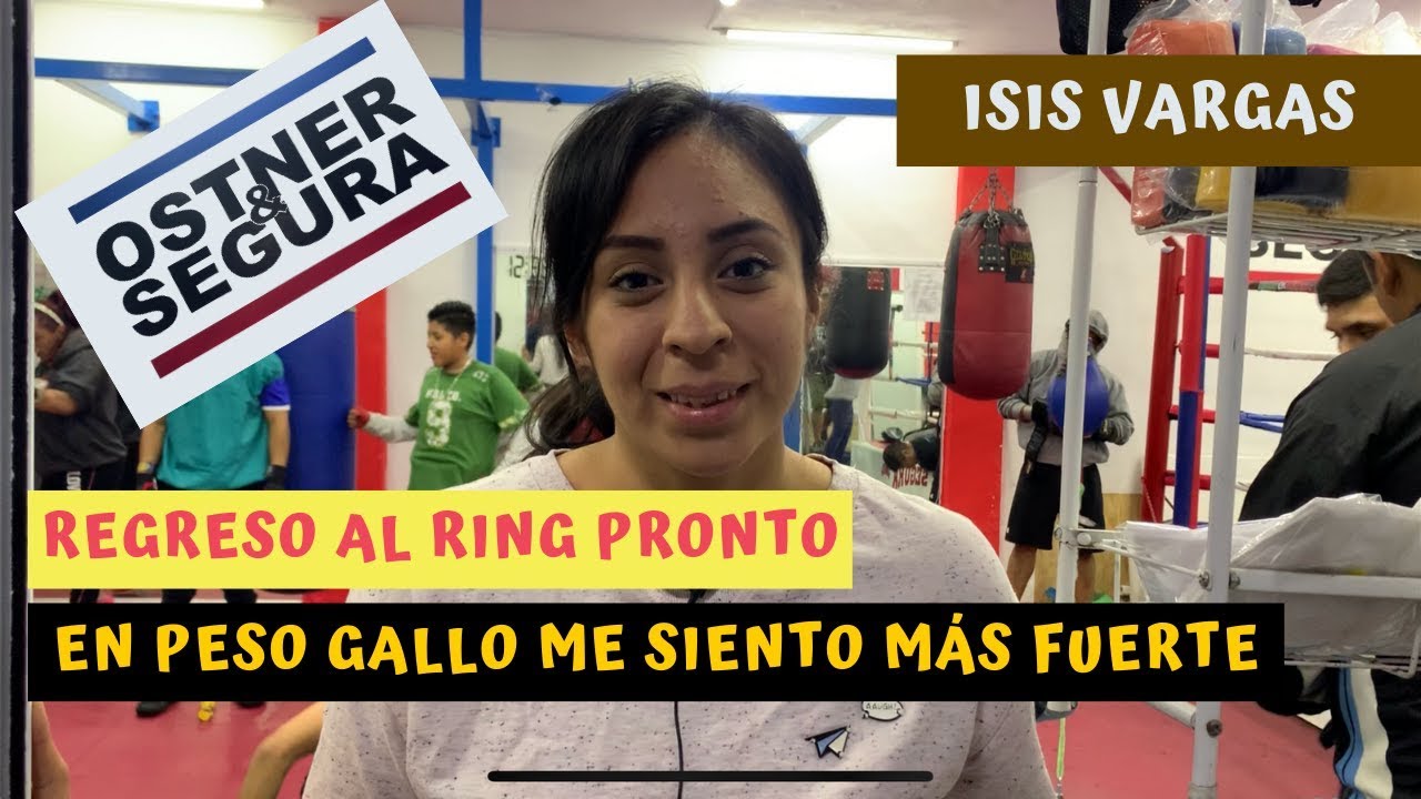 Regresaré a defender mi campeonato FECOMBOX: Isis Vargas - YouTube