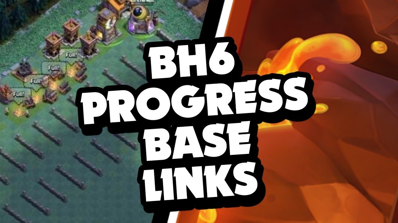 TOP 5 BEST BH6 PROGRESS BASE 2023 LINK | COC Builder Hall 6 PROGRESS ...