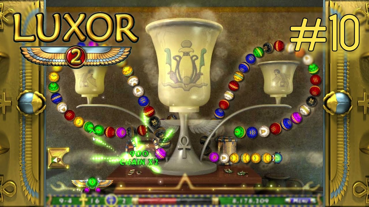 Прохождение Luxor 2 #10 / НЕ, ЭТО ПРИКОЛ КАКОЙ-ТО? - YouTube