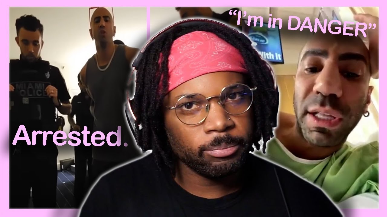 Fousey gets arrested then hospitalized - YouTube