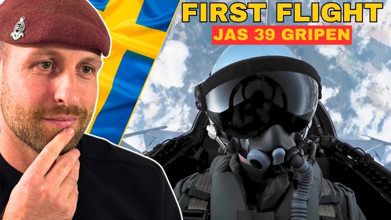 British Army Veteran Reacts Elite Fighter Pilot Training Jas 39 Gripen ...