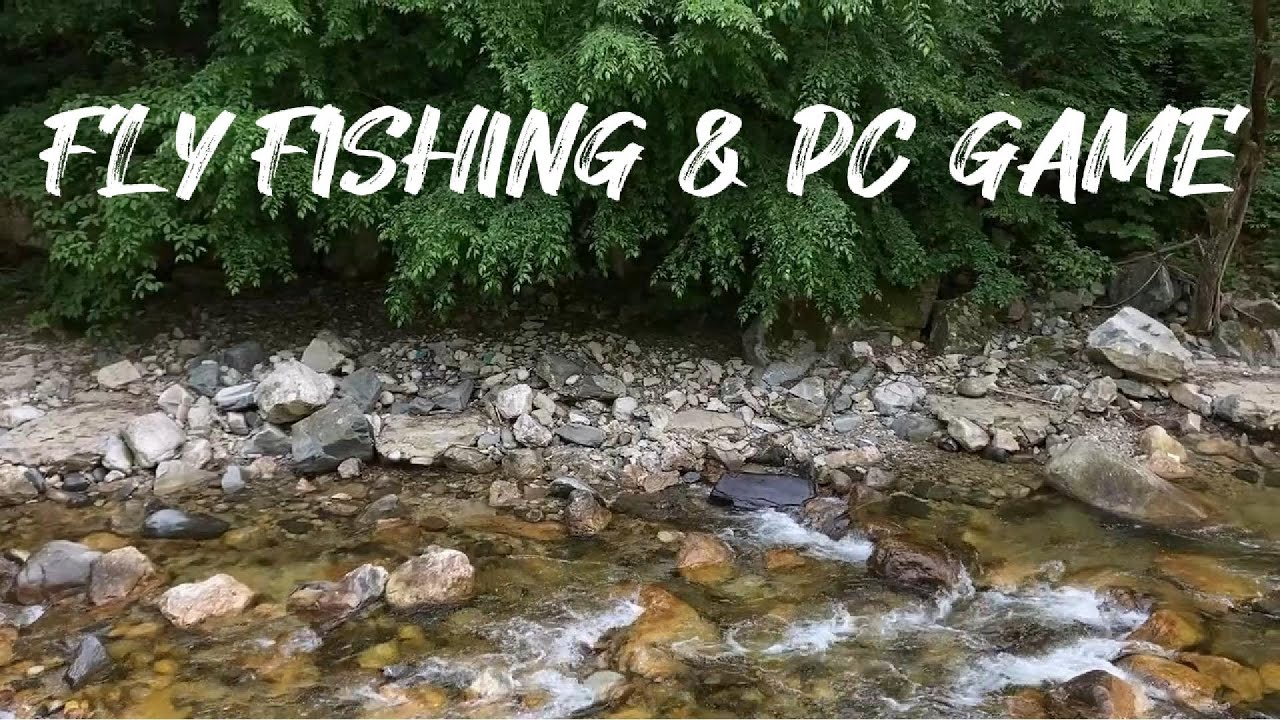 플라이낚시 & 컴퓨터 게임 Fly Fishing & PC Game - YouTube