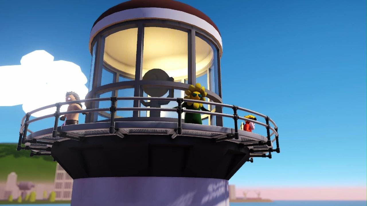 Gang Beasts Battle for the Lighthouse - YouTube