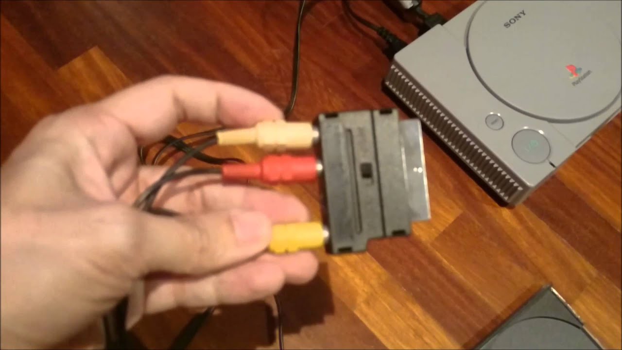 Como conectar un Playstation 1 (psx - Ps1) Pal a tu Led Tv - YouTube