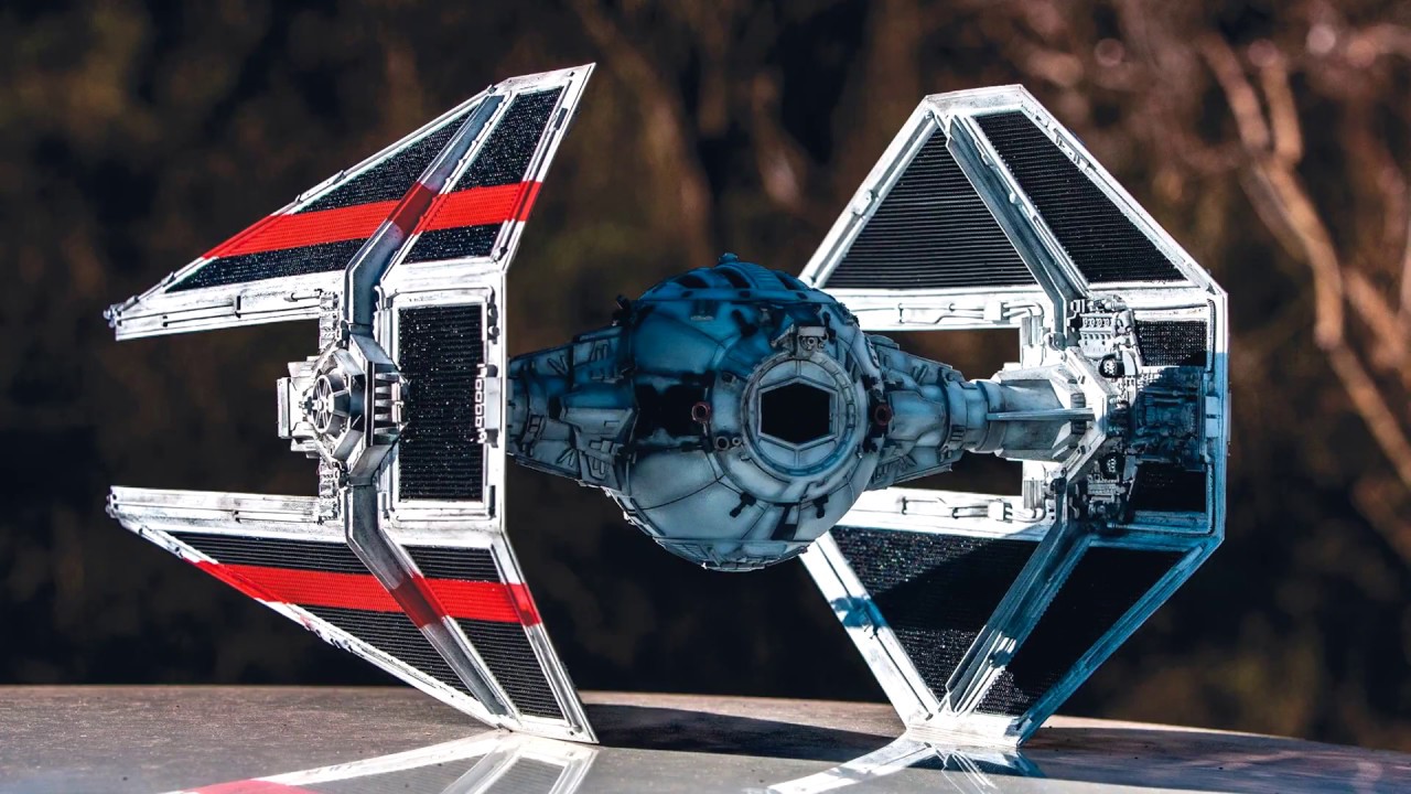 Star Wars Tie Interceptor Elite conversion - YouTube