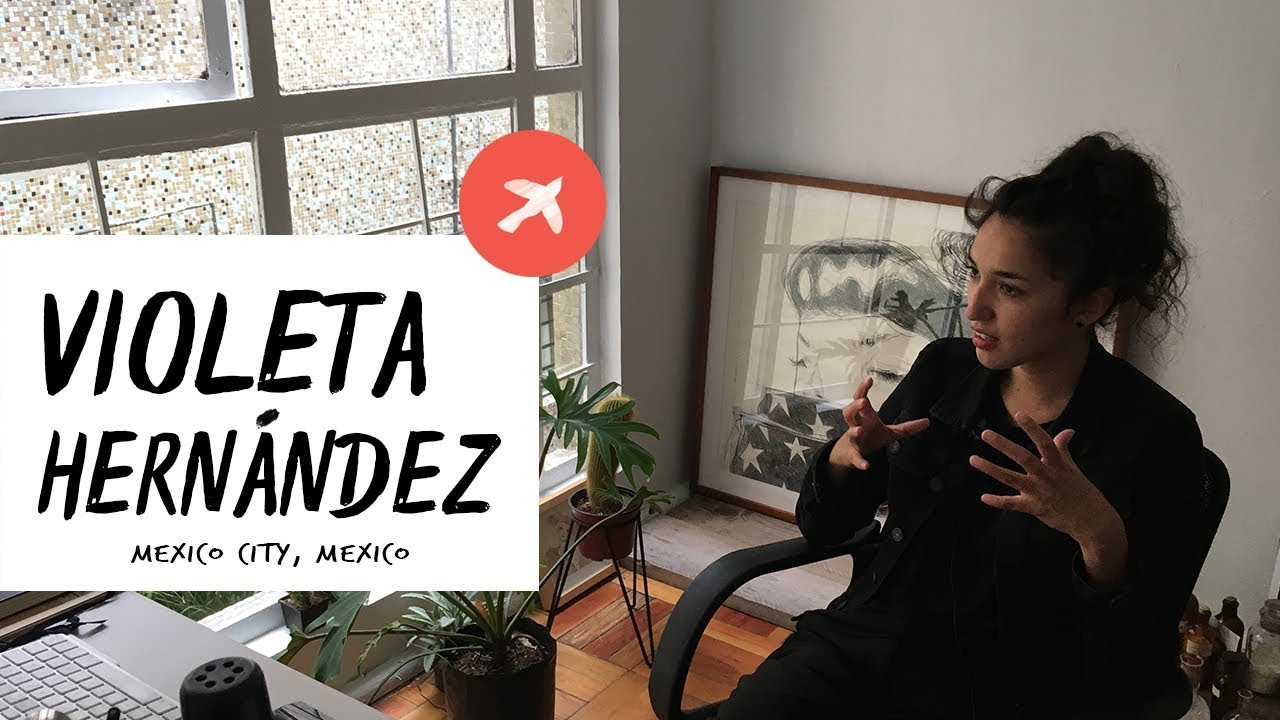 The Migratory illustrator interview - Violeta Hernández - YouTube