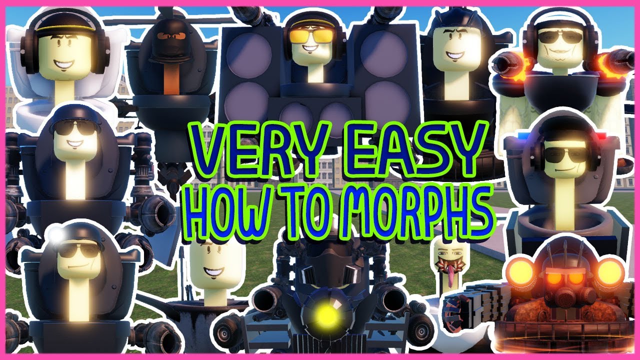 Roblox - NEW UPDATE (EP 77) NEW MORPHS in OMEGA SKIBIDI TOILET ROLEPLAY ...