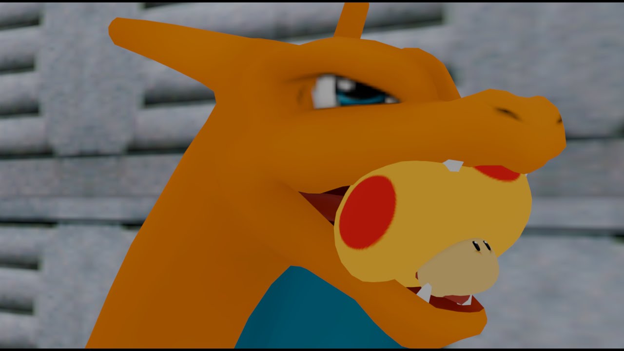 Charizard and Chespin's Colossal Chase [Macro Pokemon Blender Growth ...