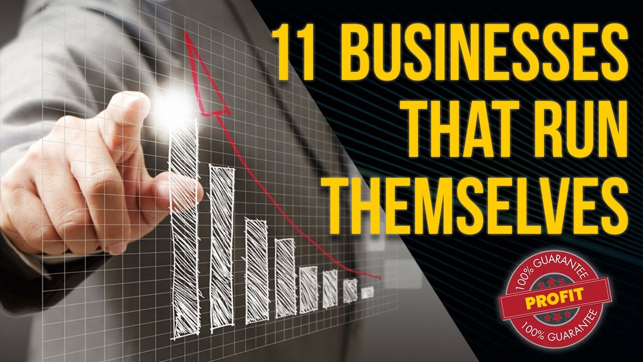 11 Amazing Businesses That Run Themselves || Jeff Anzalone - YouTube